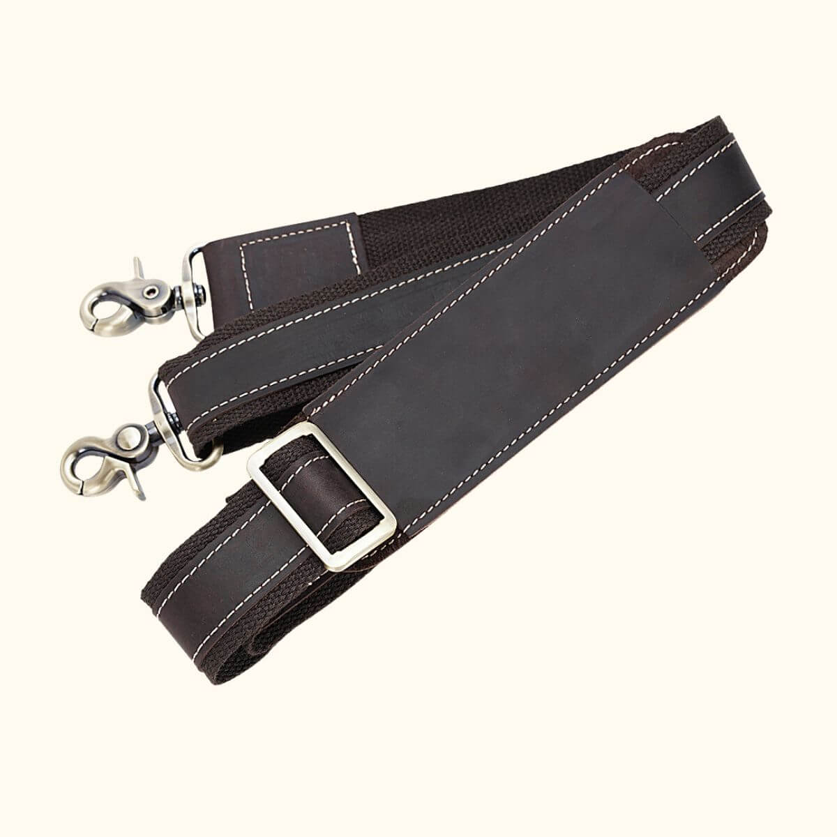 Wild West Leather Shoulder Strap: Rugged Comfort in Genuine Leather ...