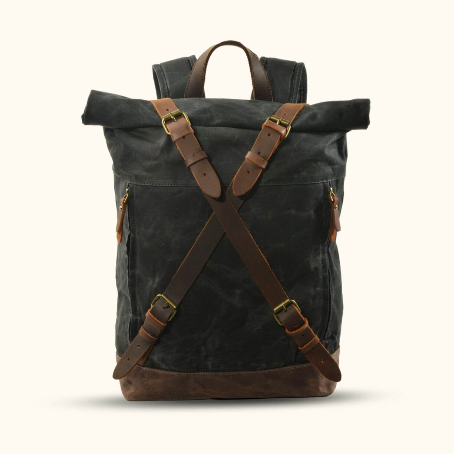 The Mountaineer | Waxed Canvas Rucksack | Vintage Style Backpack ...