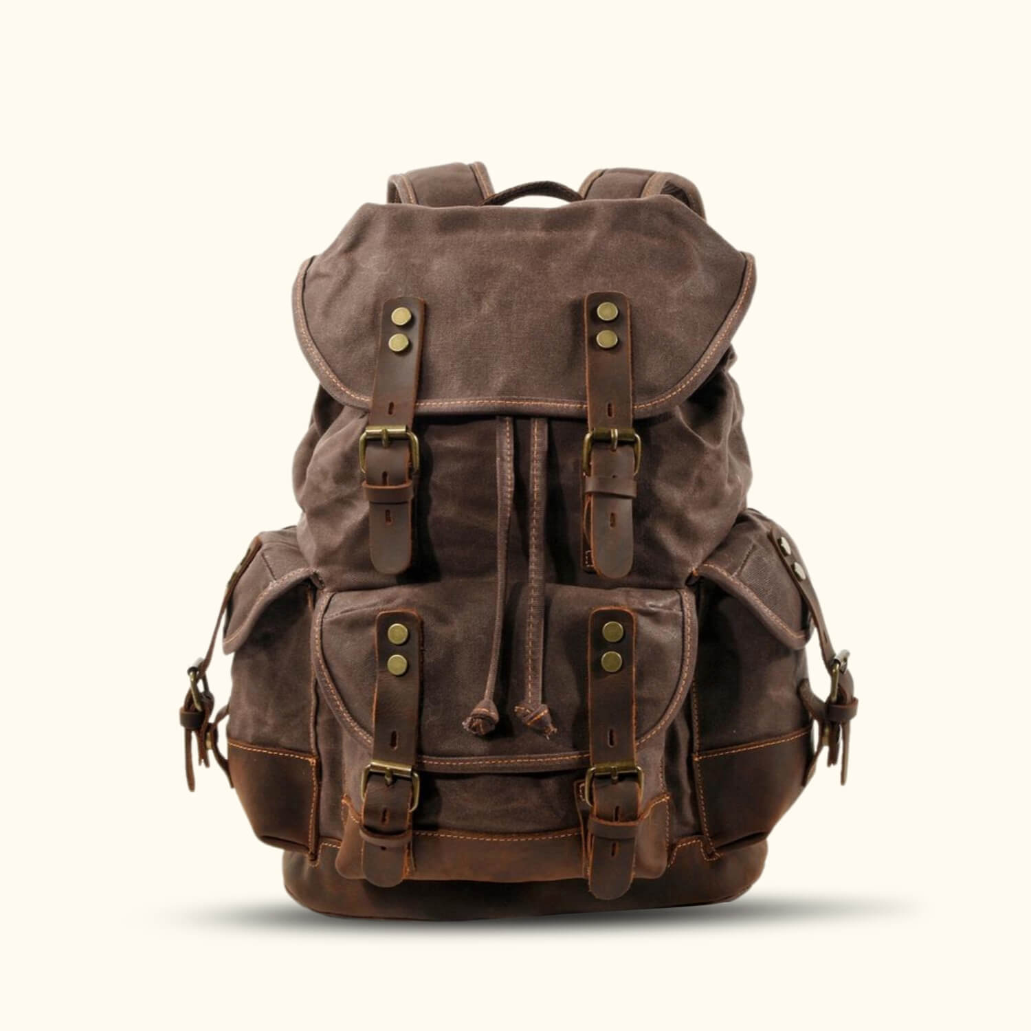 The Heritage - Vintage Canvas Backpack – Western Leather Goods