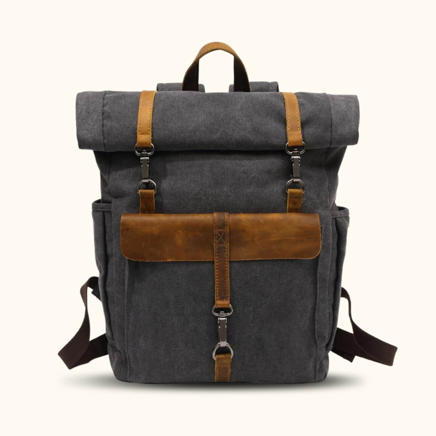 Vintage Voyager | Soft Canvas Backpack | Timeless Style for Adventures ...