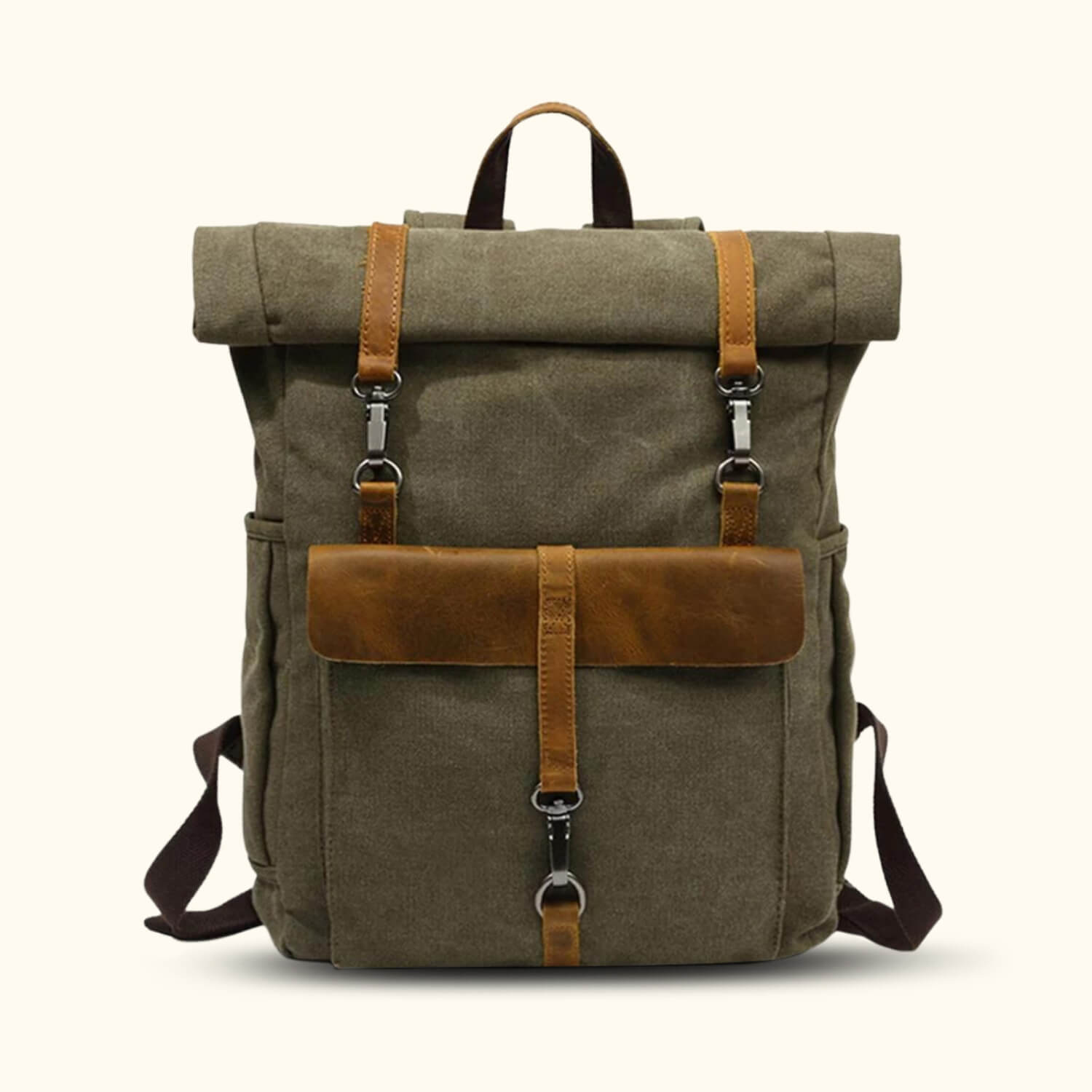Vintage Voyager | Soft Canvas Backpack | Timeless Style for Adventures ...