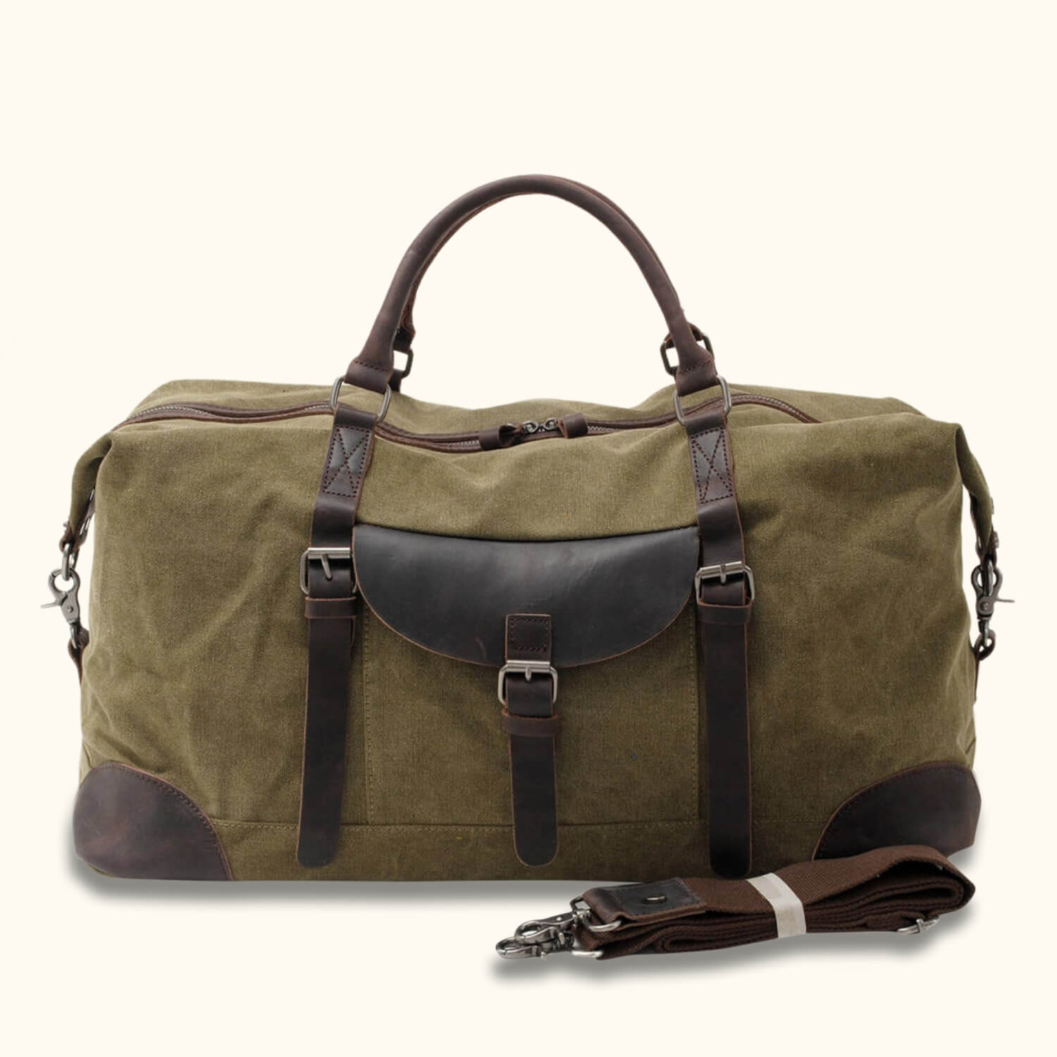 Rustic Range Rover - Canvas Weekender Bag | Vintage Travel Essential ...