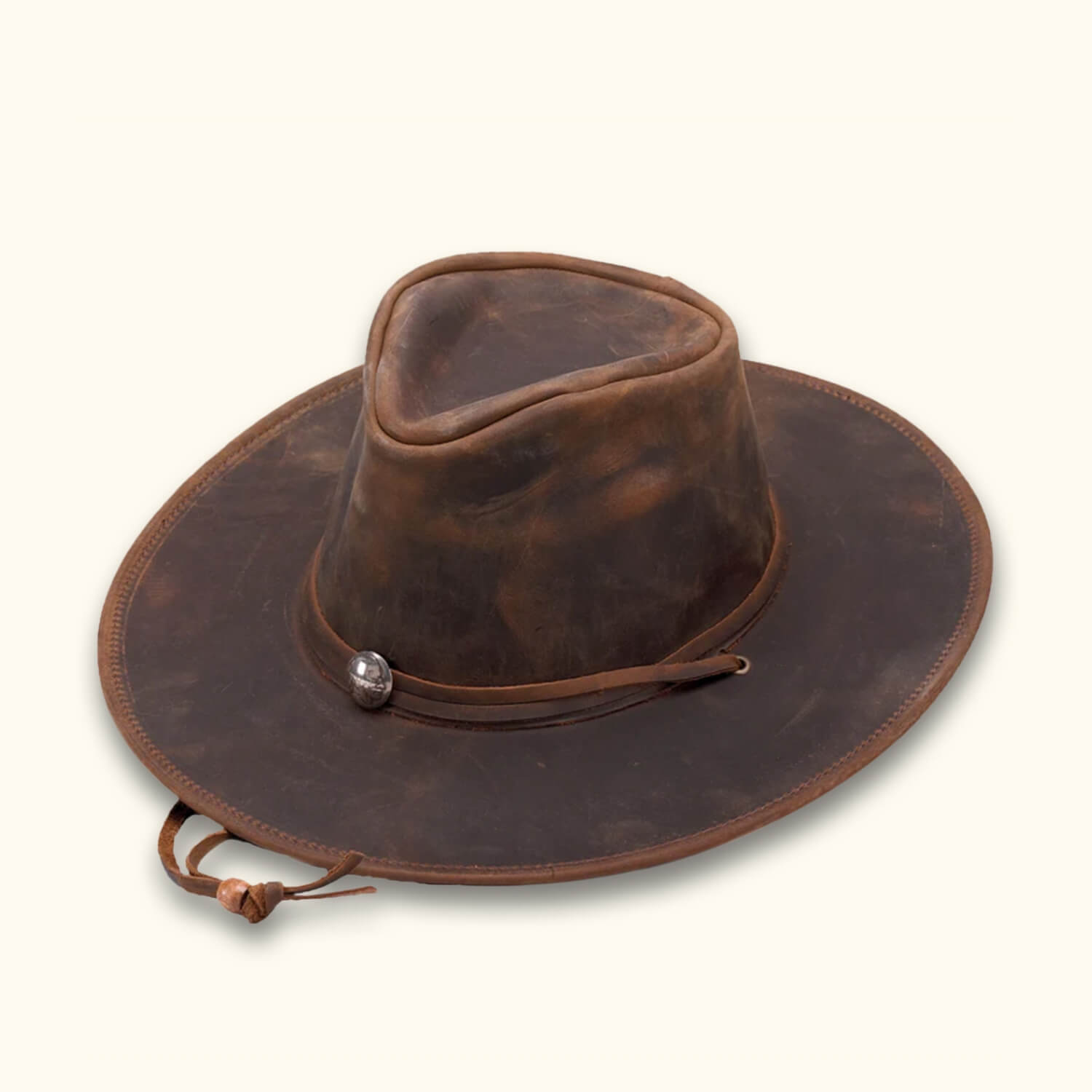 The Bruno | Western Leather Walker Hat – Western Leather Goods