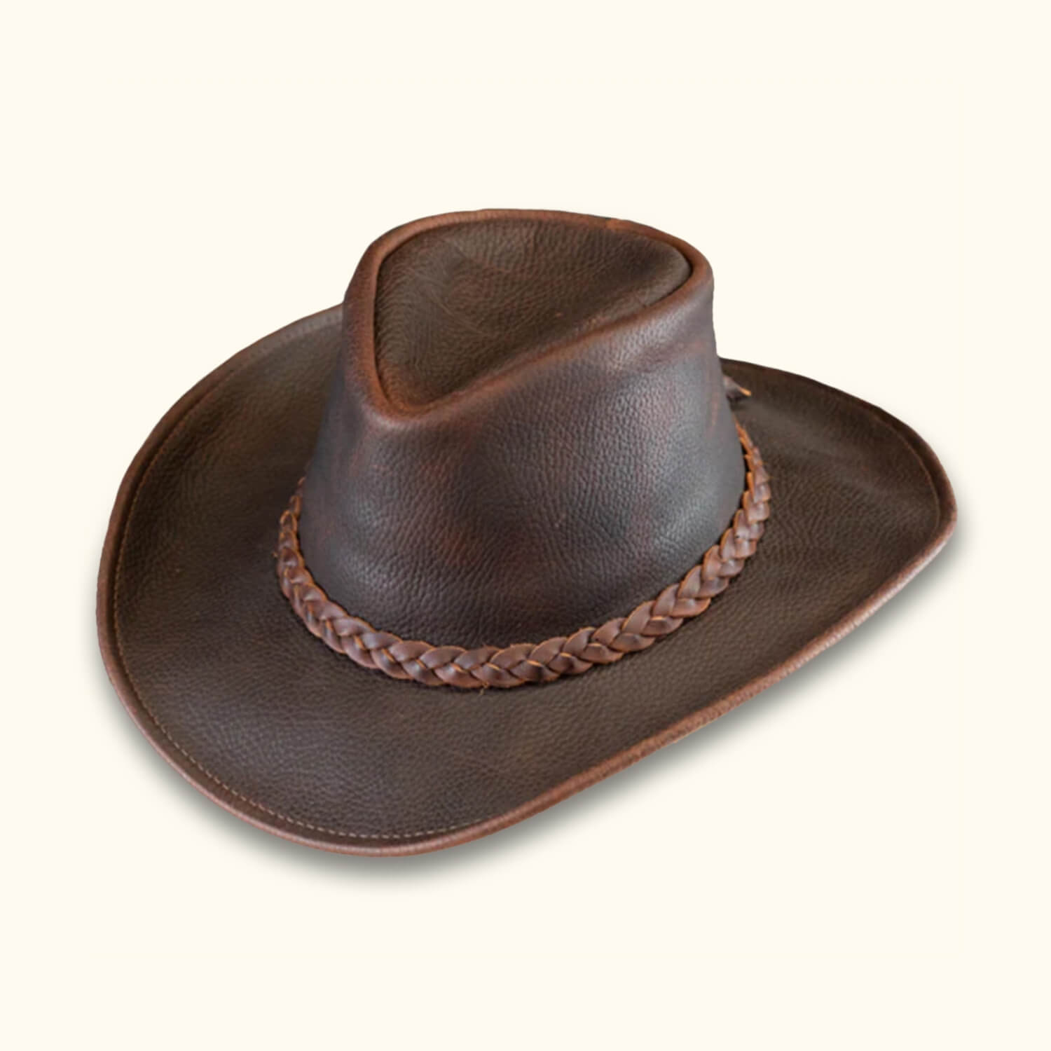 The Coyote - Unisex Leather Walker Hat for Western Style – Western ...