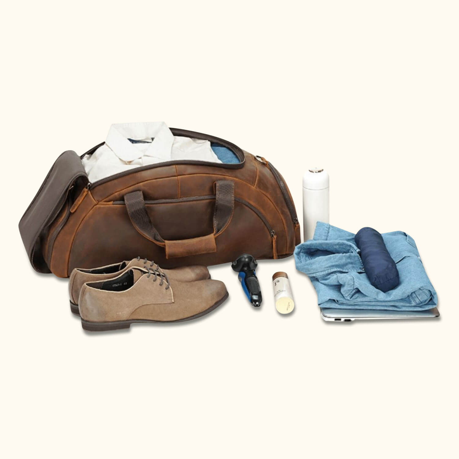 The Multifunction - Travel Duffel Backpack – Western Leather Goods