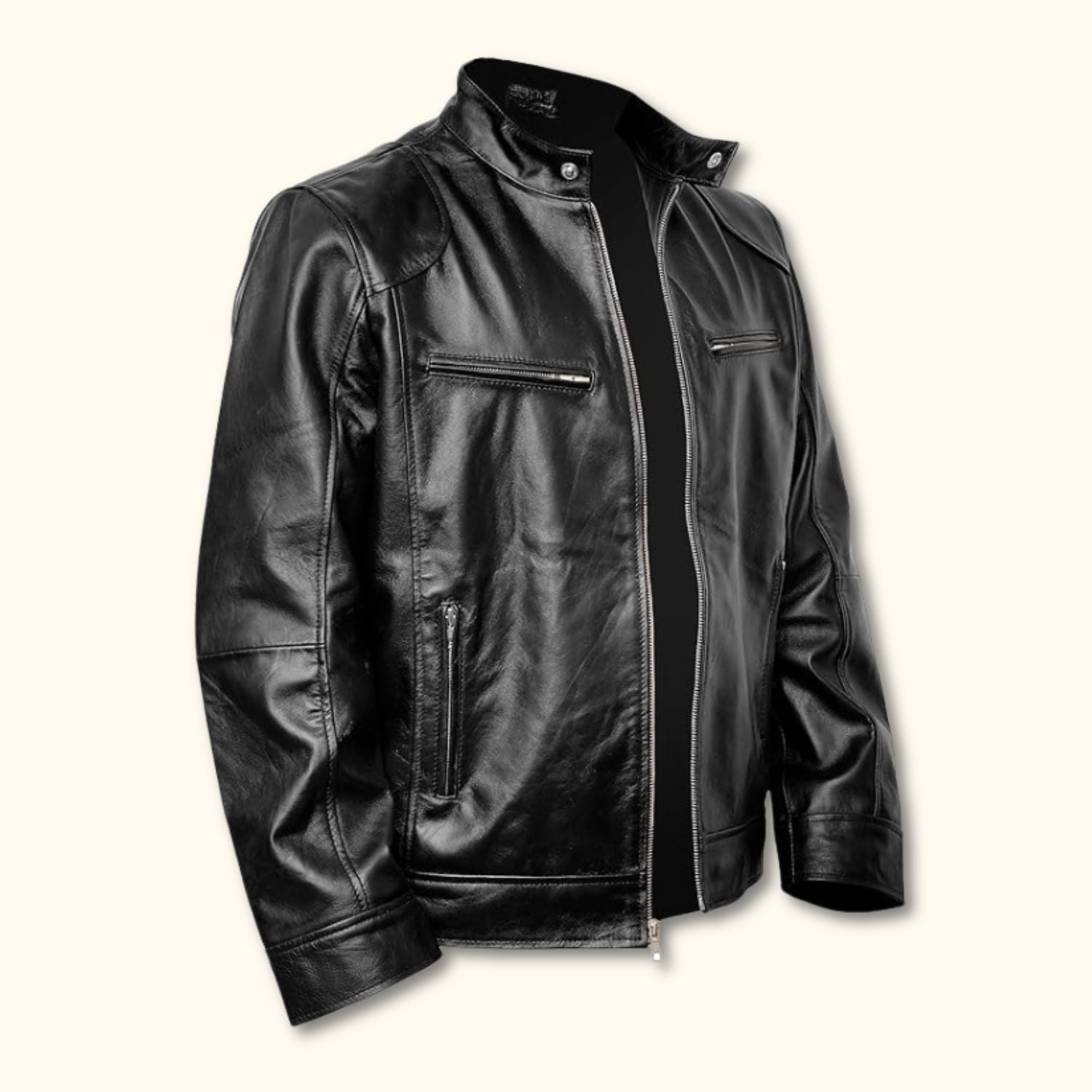 Ranger Heritage | Black Leather Jacket for Man | Classic Style ...