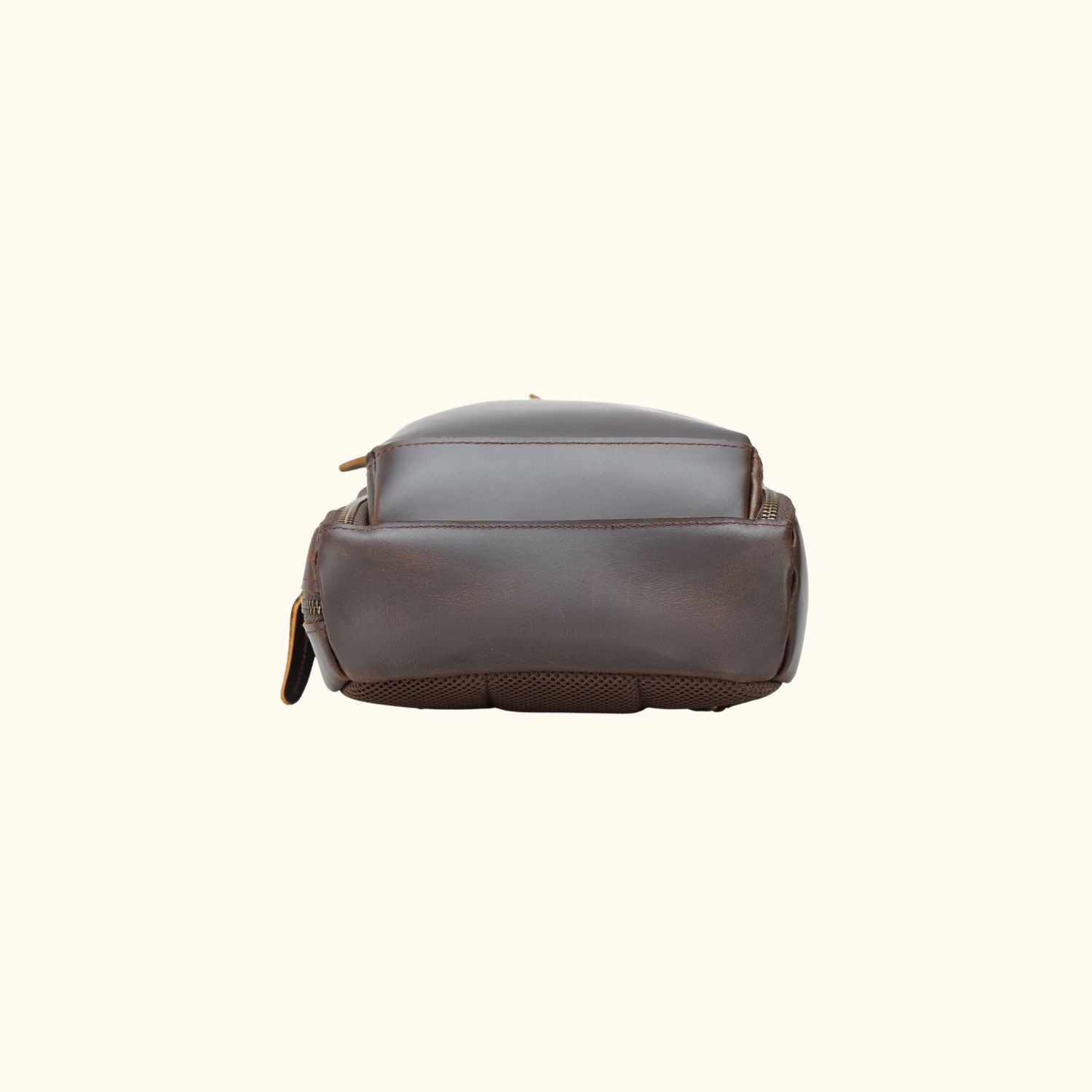 Vintage Leather Tablet Chest Pack | Full-Grain Leather Sling Bag ...