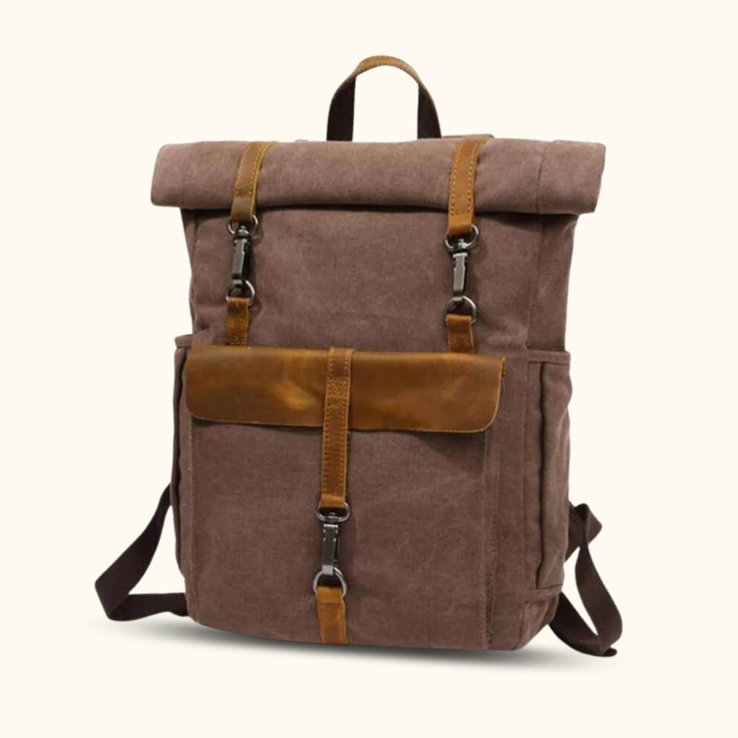 Vintage Voyager | Soft Canvas Backpack | Timeless Style for Adventures ...
