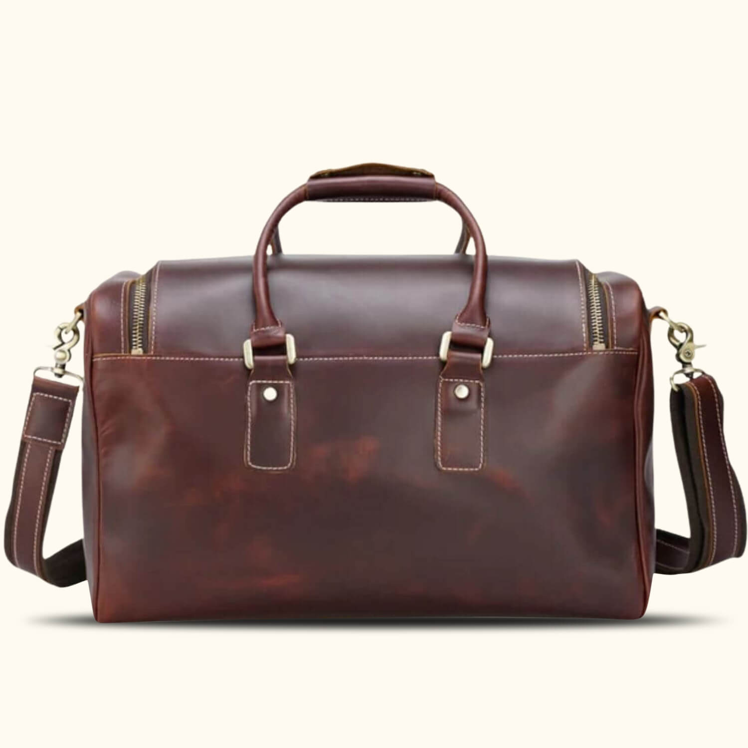 The Railroad - Men’s Travel Shoulder Bag – Western Leather Goods