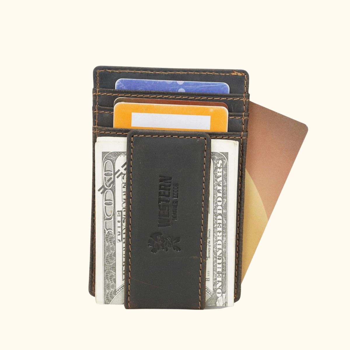 The High Noon - Travel Wallet – Western Leather Goods