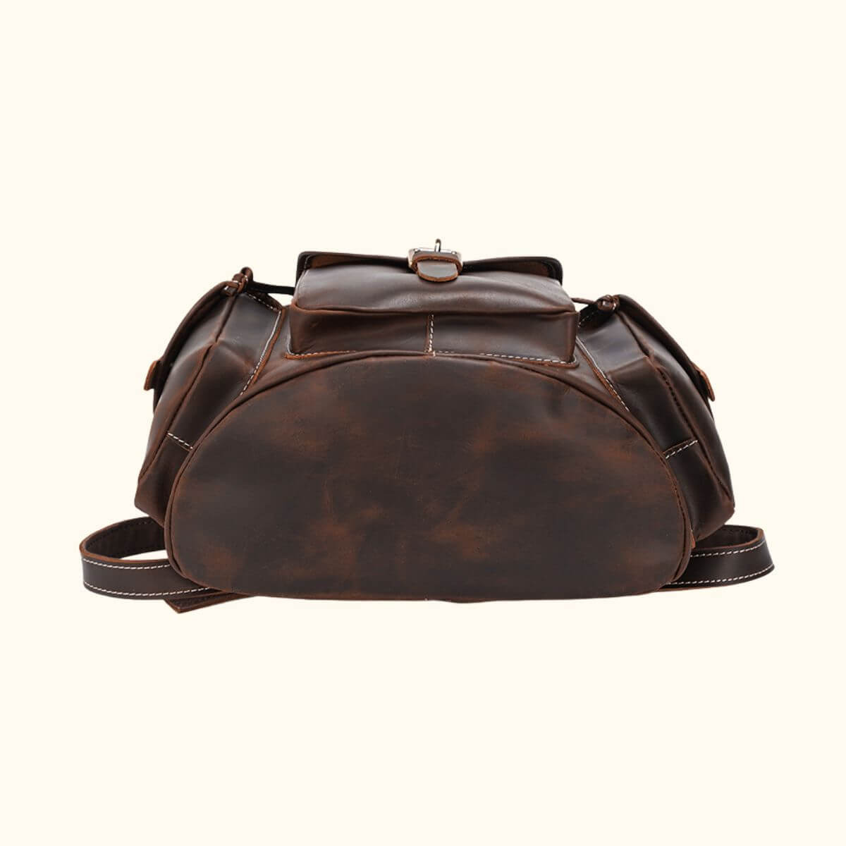 The Worn Whip – Genuine Leather Rucksack – Western Leather Goods